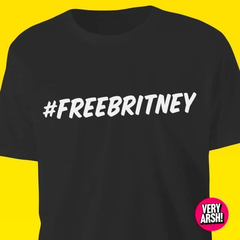 FREEBRITNEY and Wear Something Yellow T-Shirt - Very Arsh